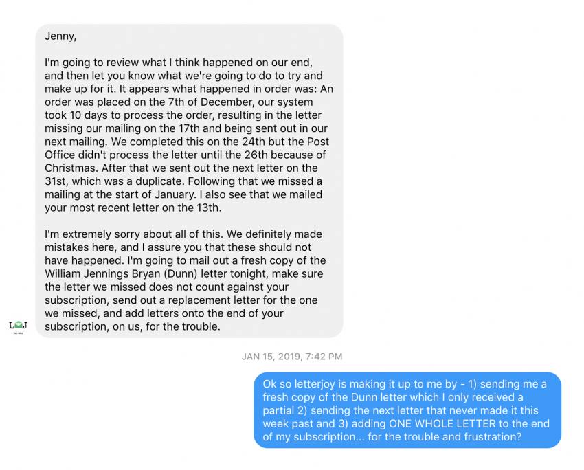 A Helpful and Real Honest LetterJoy Review – that girl jen